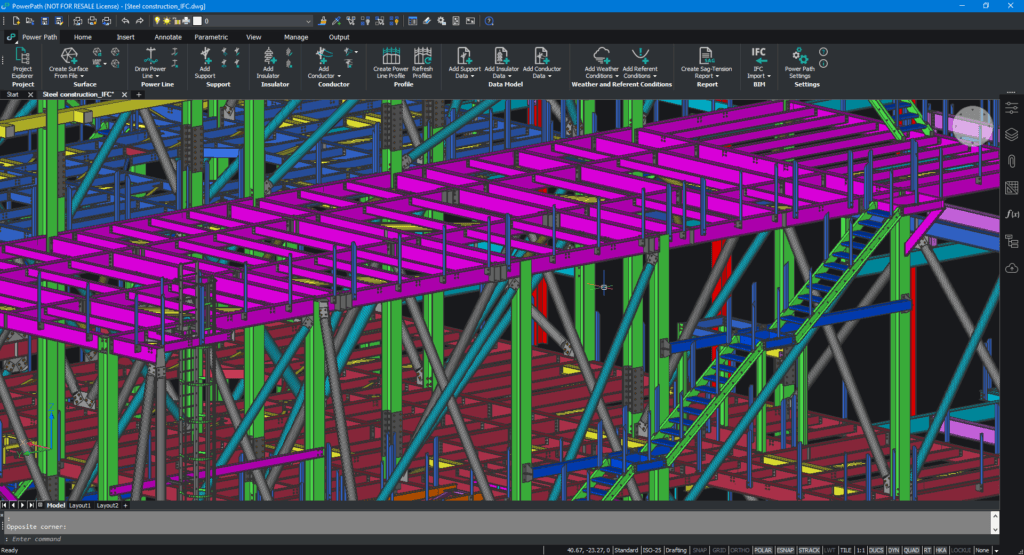 What is IFC and how it can be used in overhead line projects? | Power Path